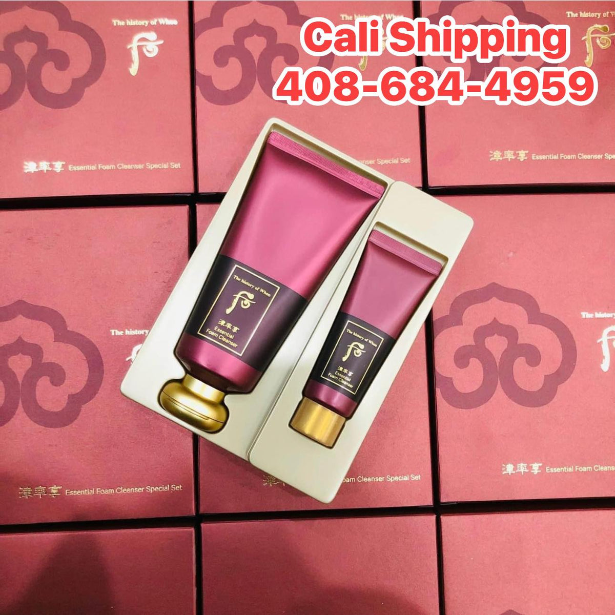 THE WHOO - Jinyulhyang Essential Foam Cleanser Special Set - SET SRM W ...