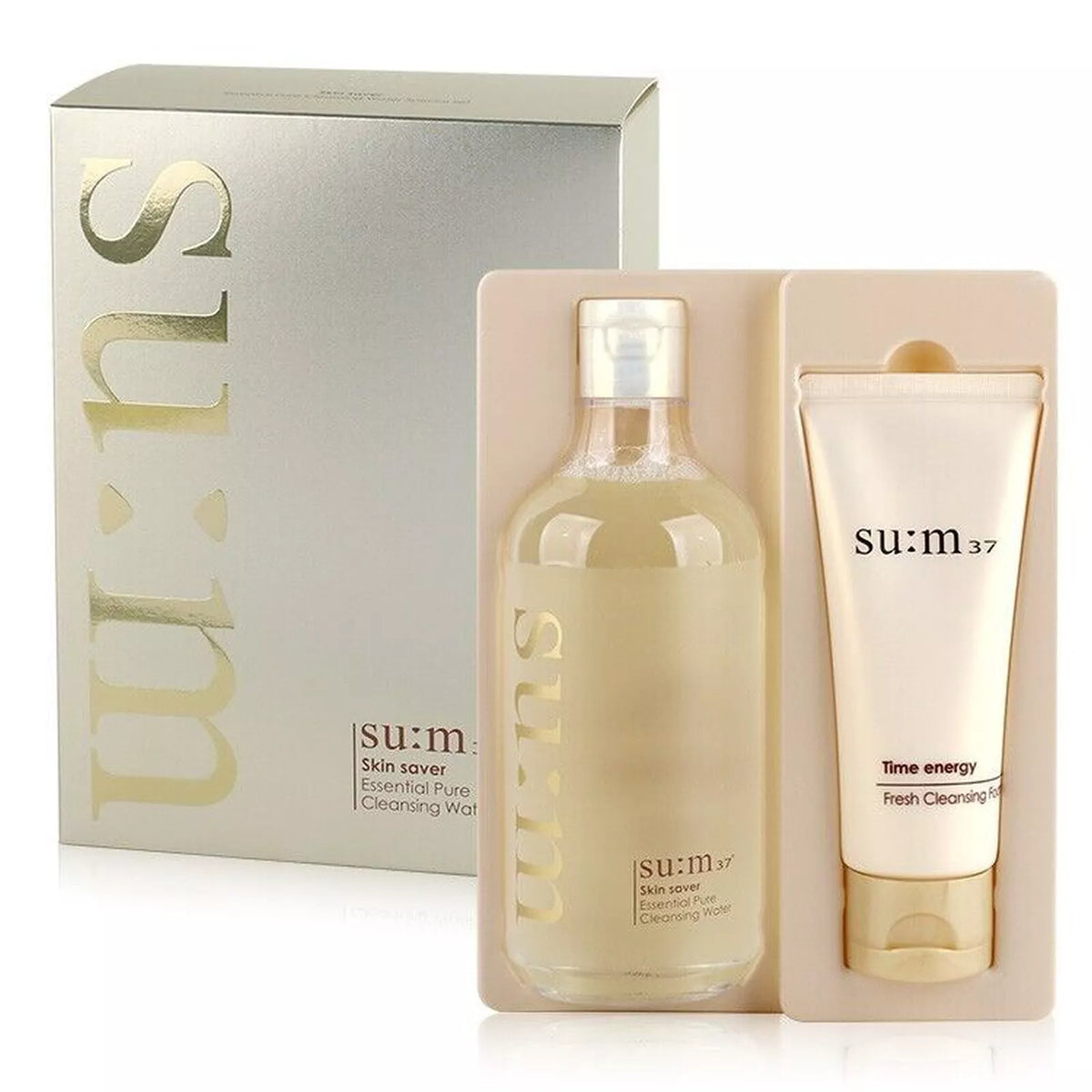 [Su:M37] Skin Saver Essential Pure Cleansing Water Special Set 2 Items ...